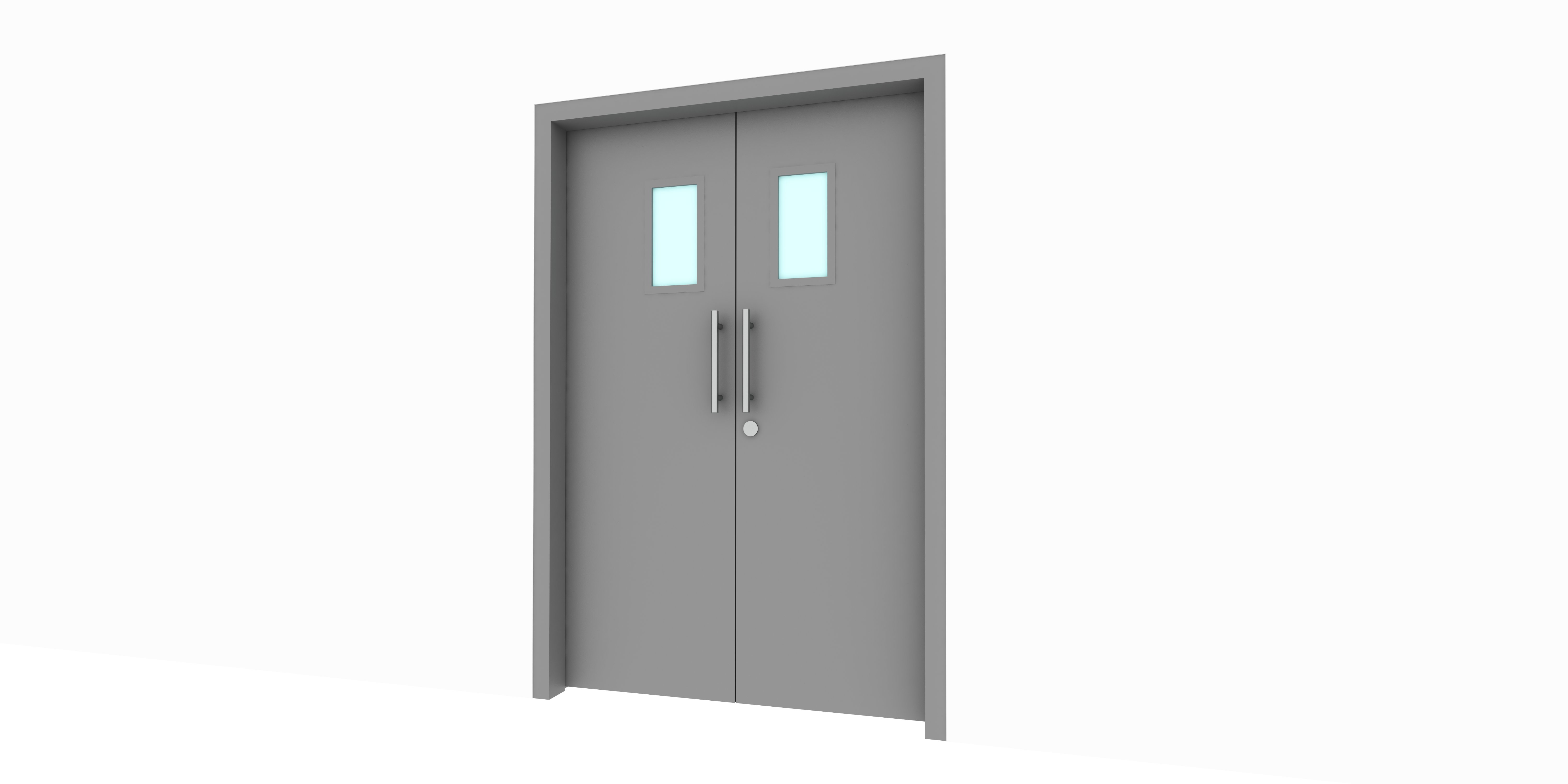 Steel Doorset Non-Fire Rated Steel Door - Double | ASSA ABLOY