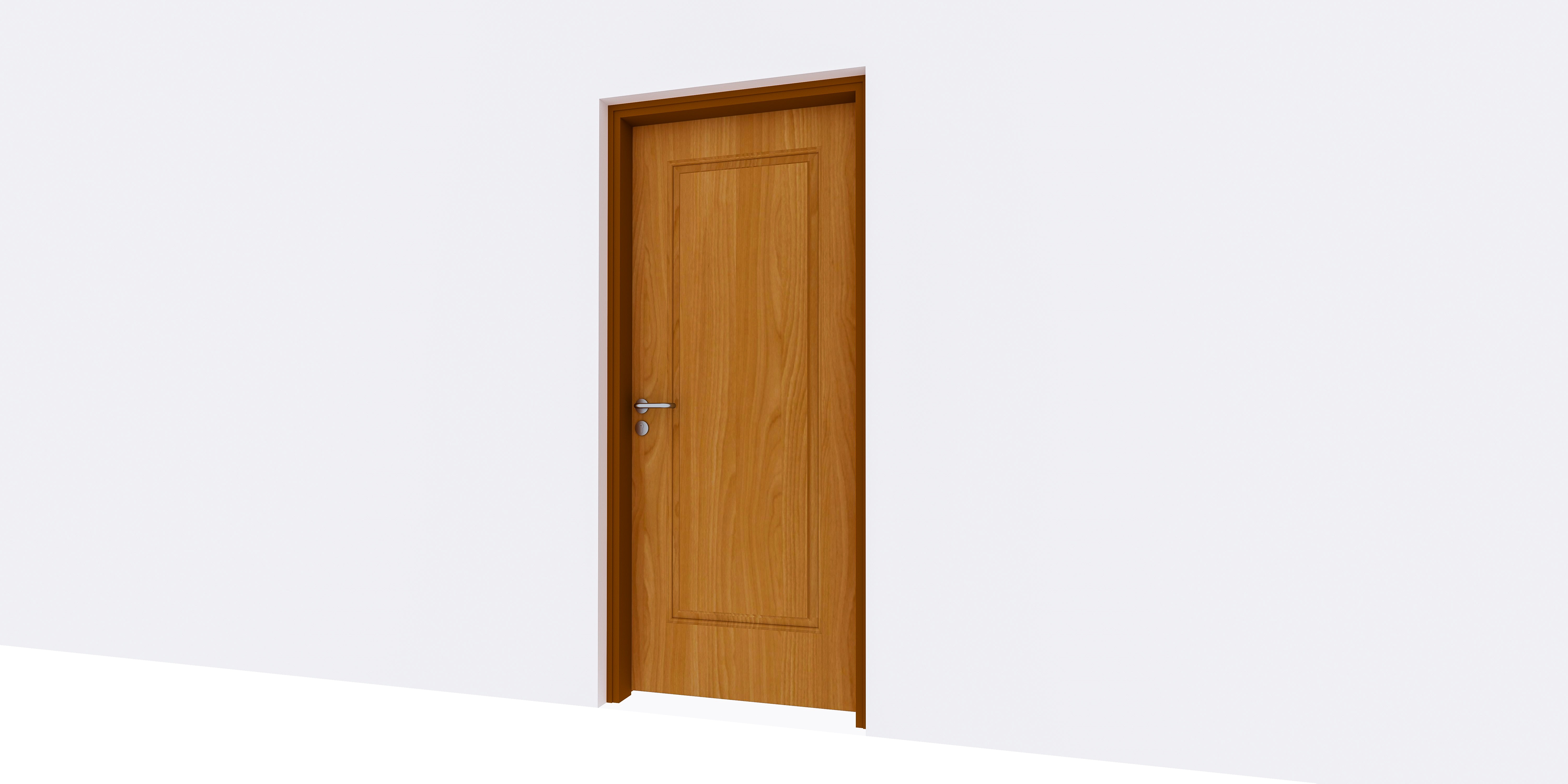 Wooden Doorset Apartment Bed Room - Single | ASSA ABLOY