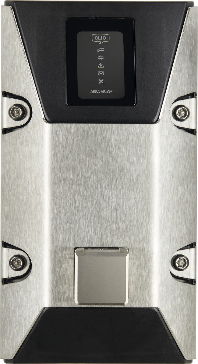 Vandalism proof wall programming device eCLIQ-Remote NR03 | ASSA ABLOY