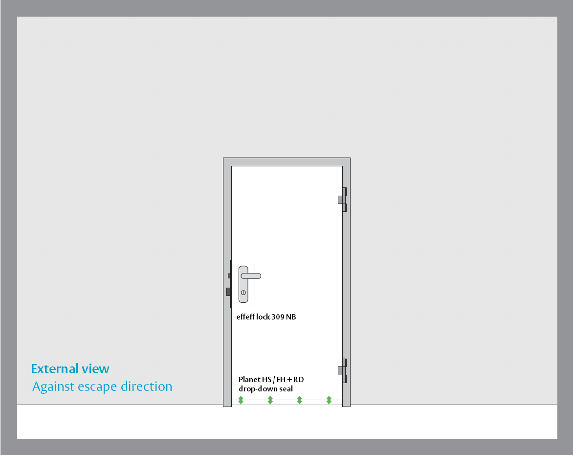 Simple escape door | ASSA ABLOY