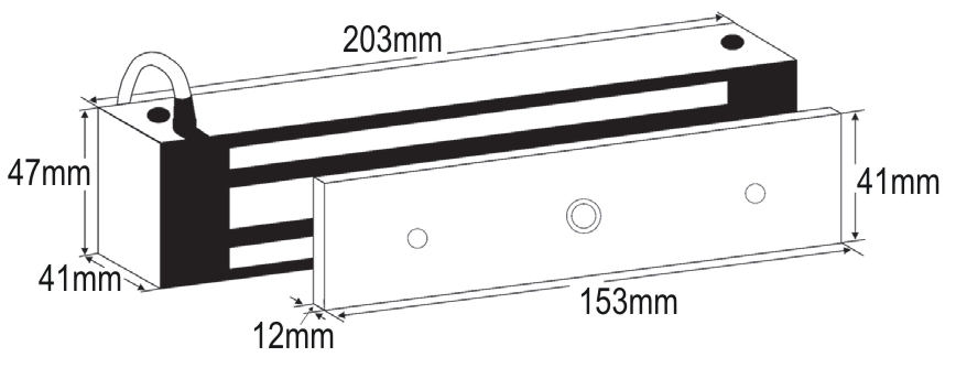 Securitron Magnalock M32 | ASSA ABLOY