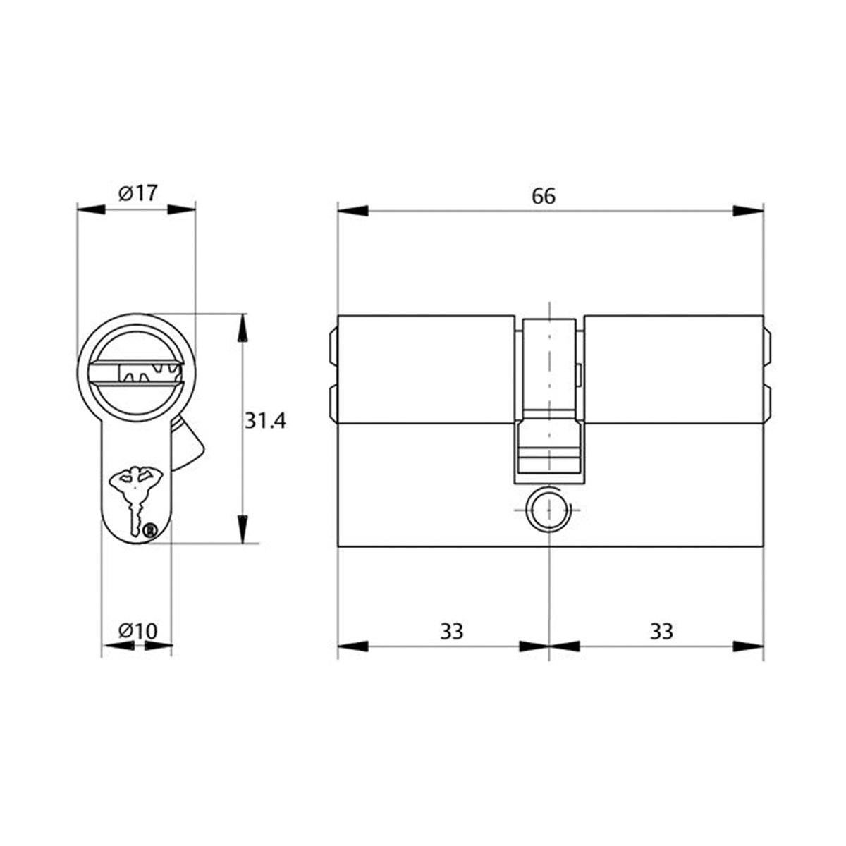 Double Cylinder Euro Profile | ASSA ABLOY