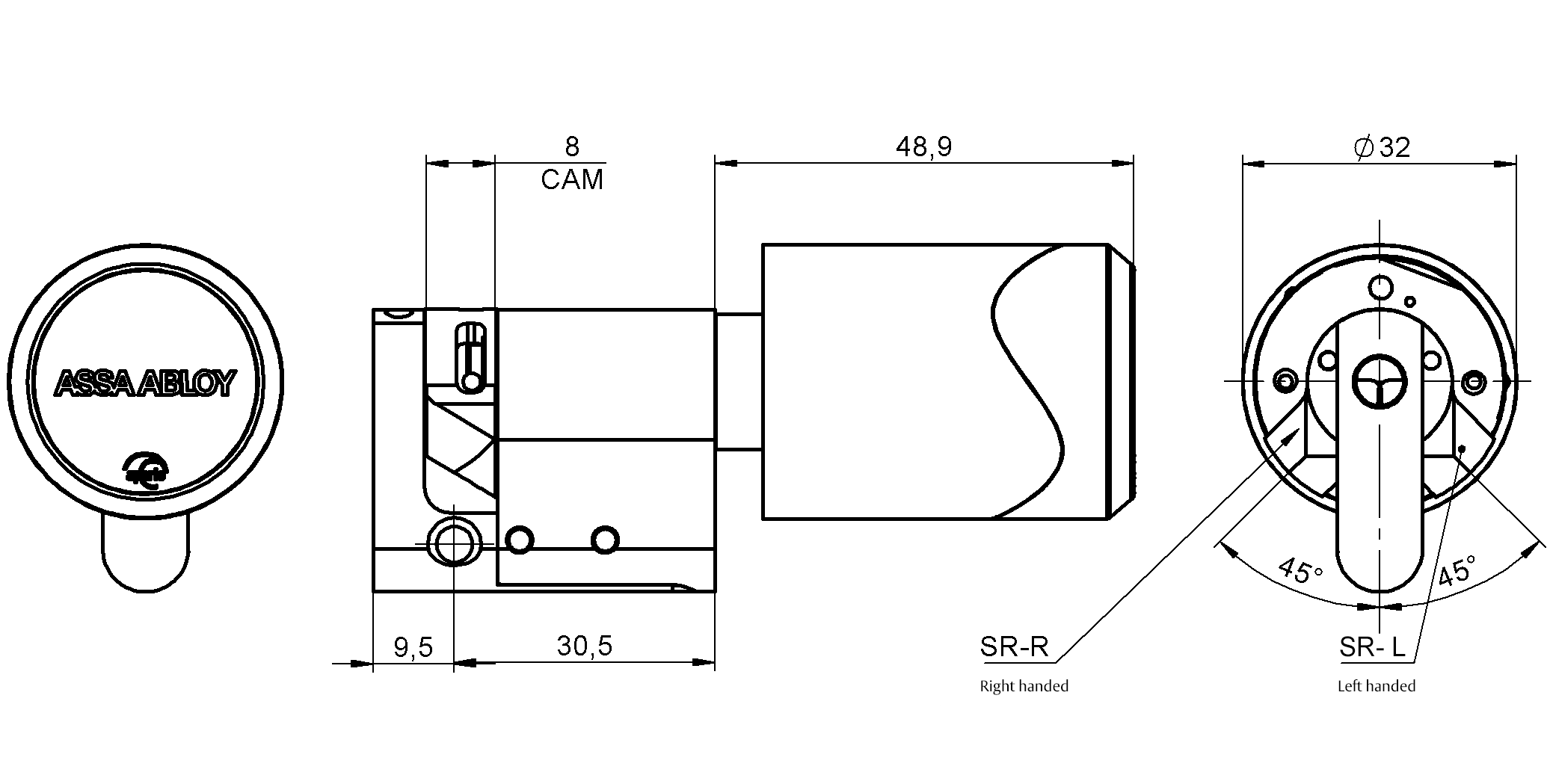 Aperio C100 Cylinder | ASSA ABLOY