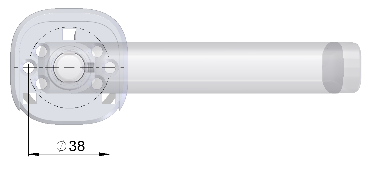 Aperio H100 Electronic Handle | ASSA ABLOY