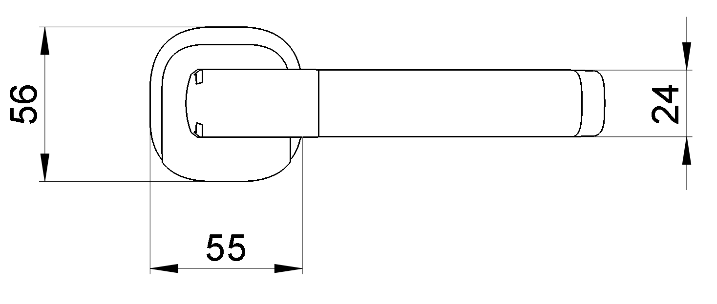Aperio® H100 maniglia elettronica | ASSA ABLOY