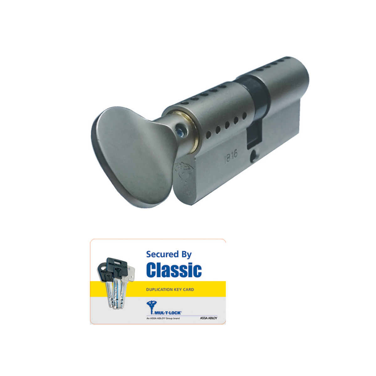 Thumb Turn Double Cylinder Euro Profile | ASSA ABLOY