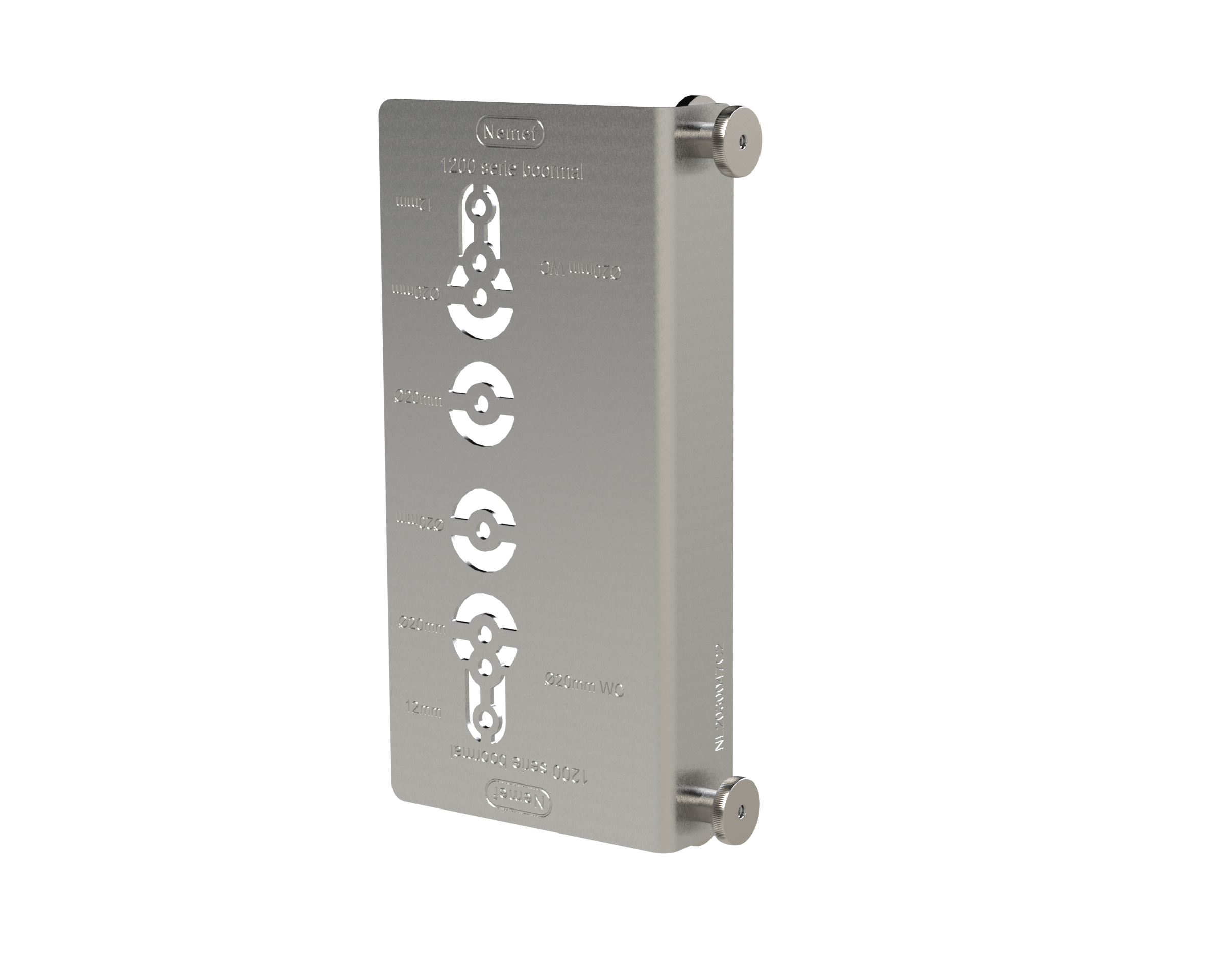 Nemef boormal voor 1200 serie binnendeursloten | ASSA ABLOY