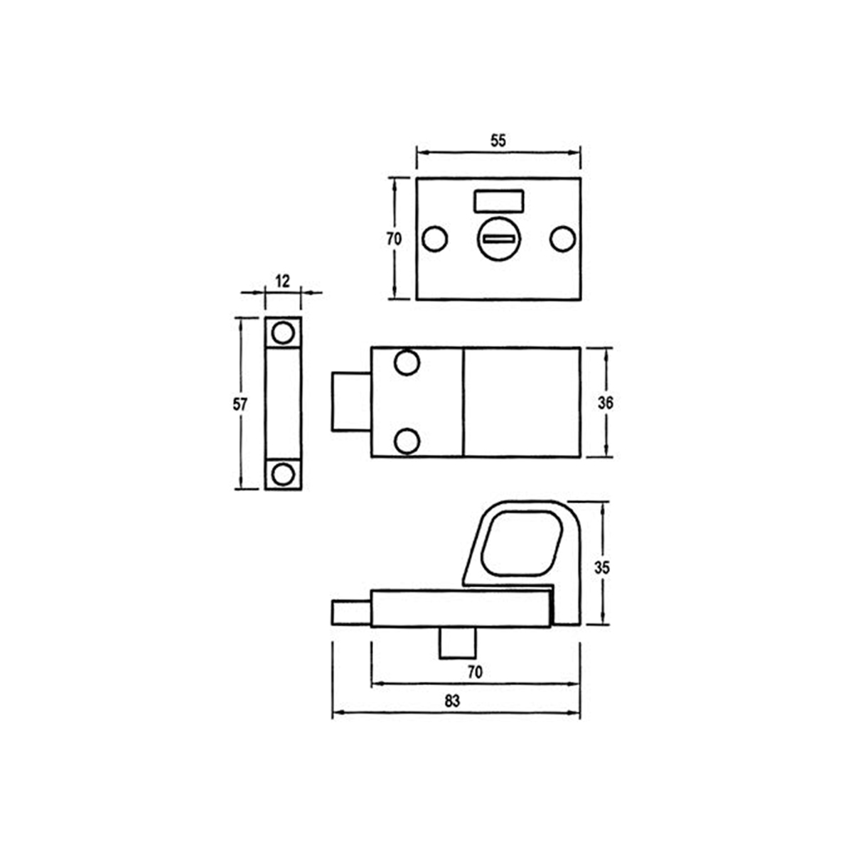 WC Indicator Bolt | ASSA ABLOY