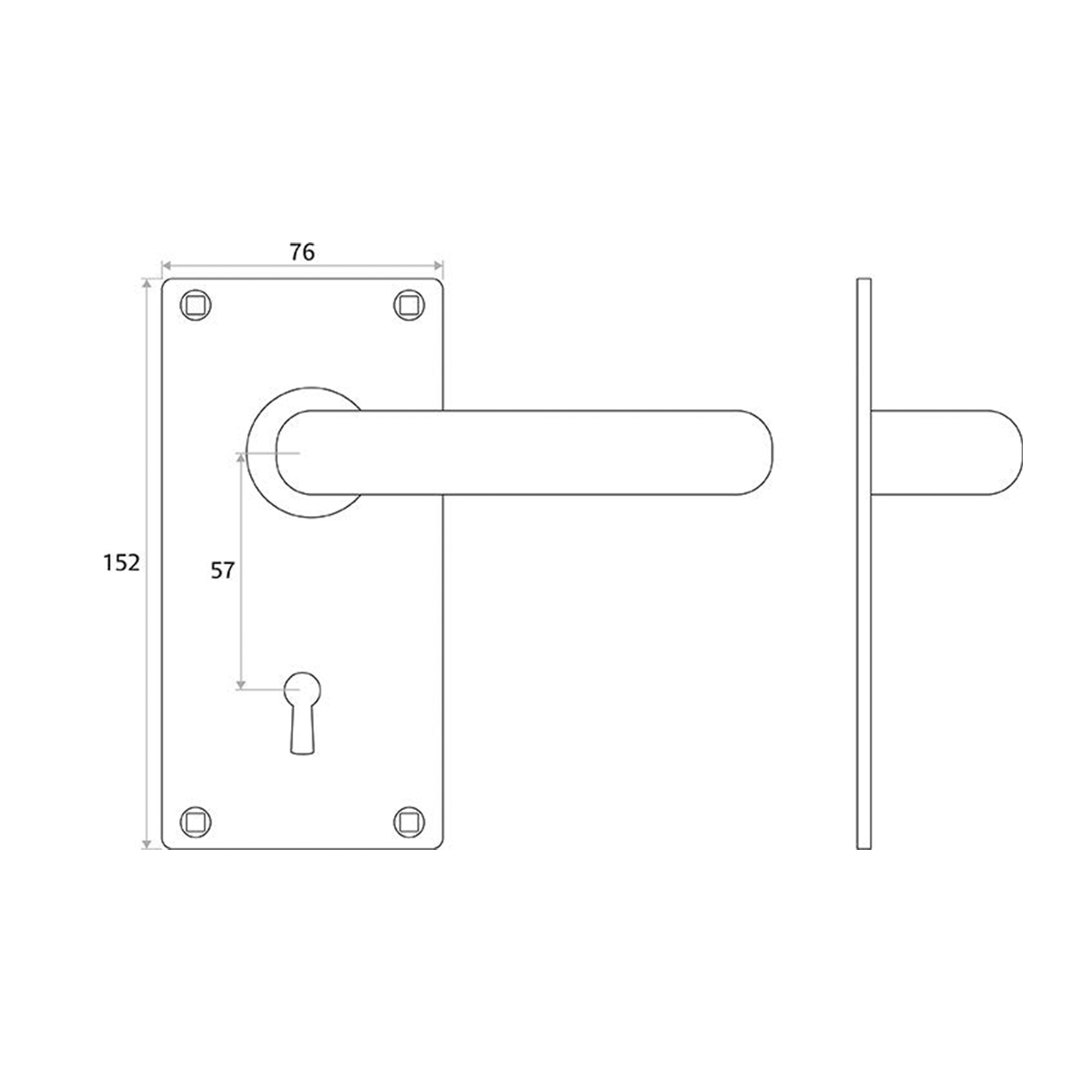 Tubular Lever Handle | ASSA ABLOY