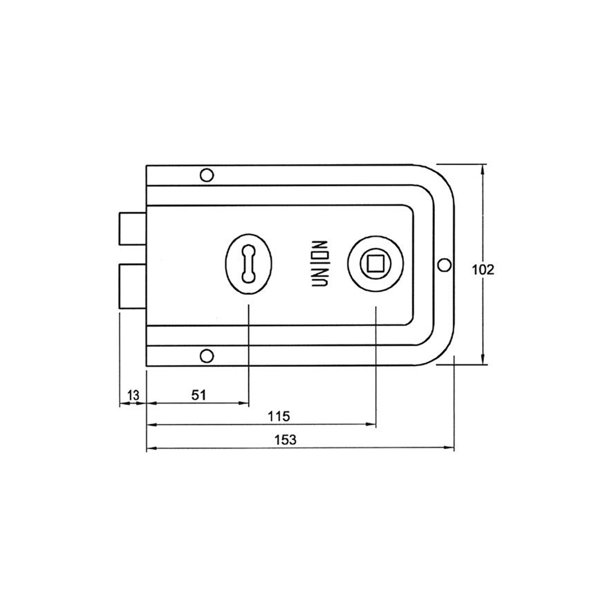 Rim Lock | ASSA ABLOY