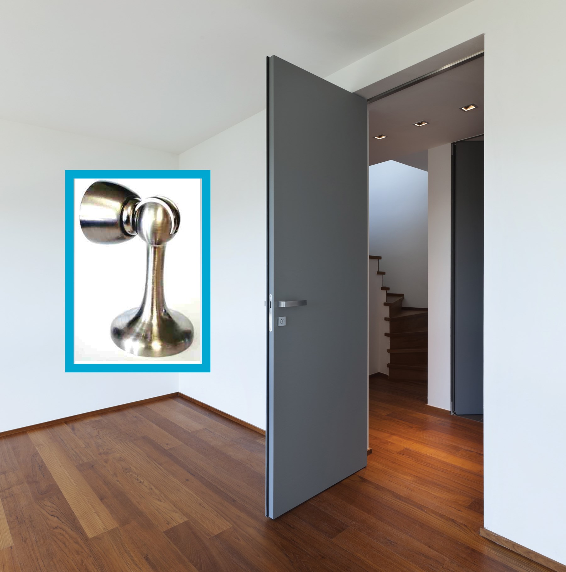 Accessorize your home with wall and door stops and save yourself ...