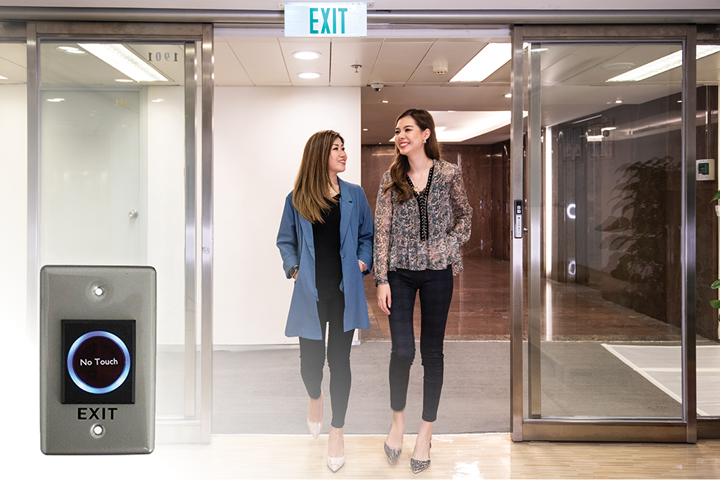 No Touch Exit Sensor - Access without the touch | ASSA ABLOY